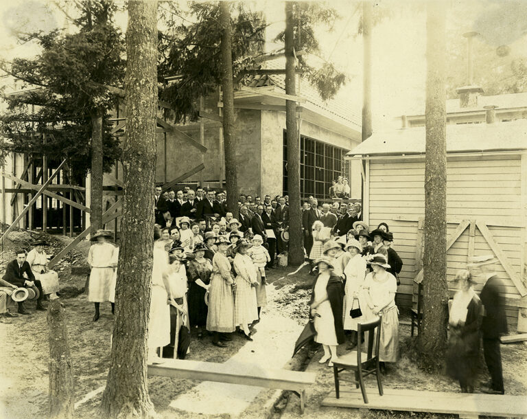Multnomah School Cornerstone – Multnomah Historical Association